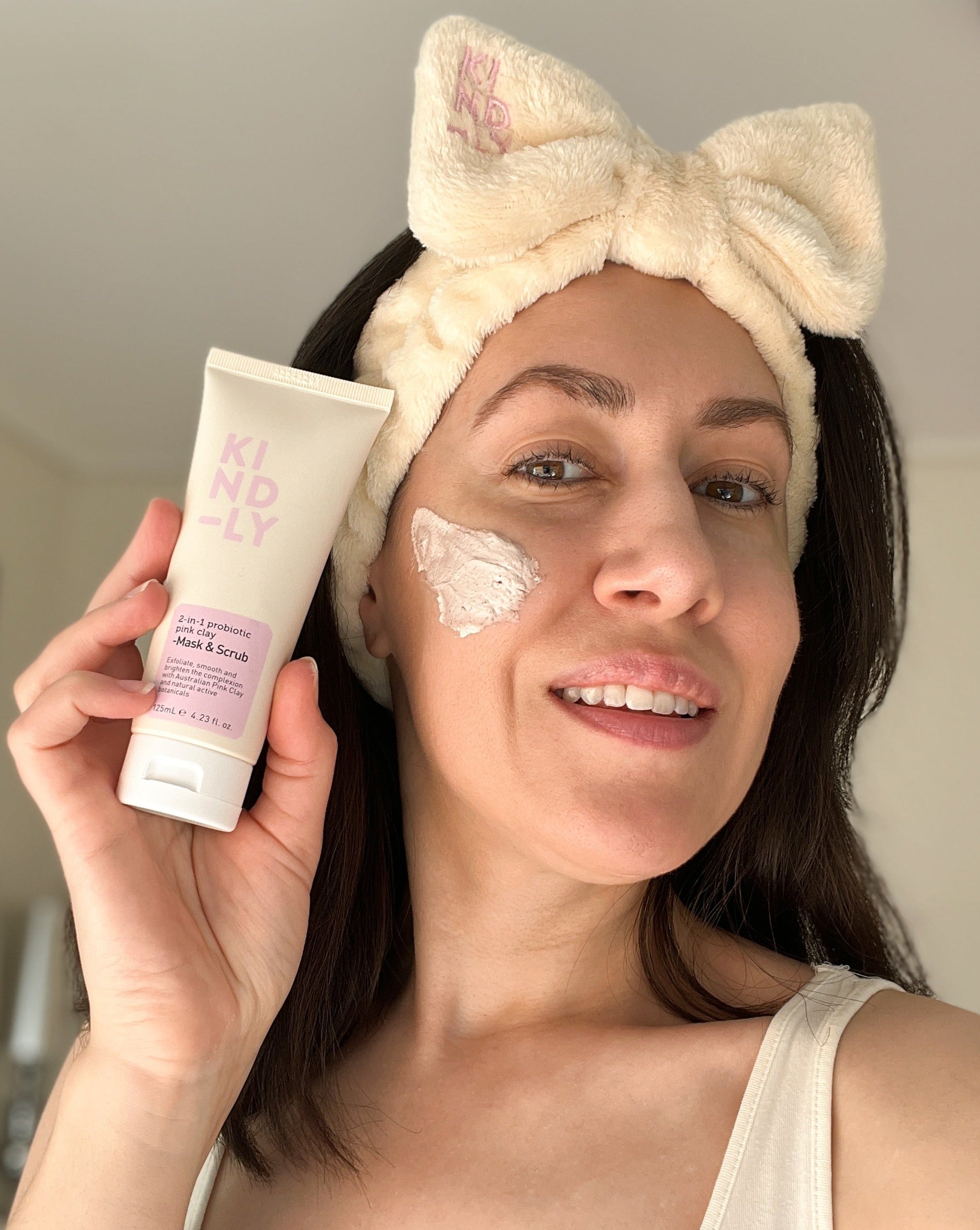 KIND-LY® Coral Fleece Bow Headband