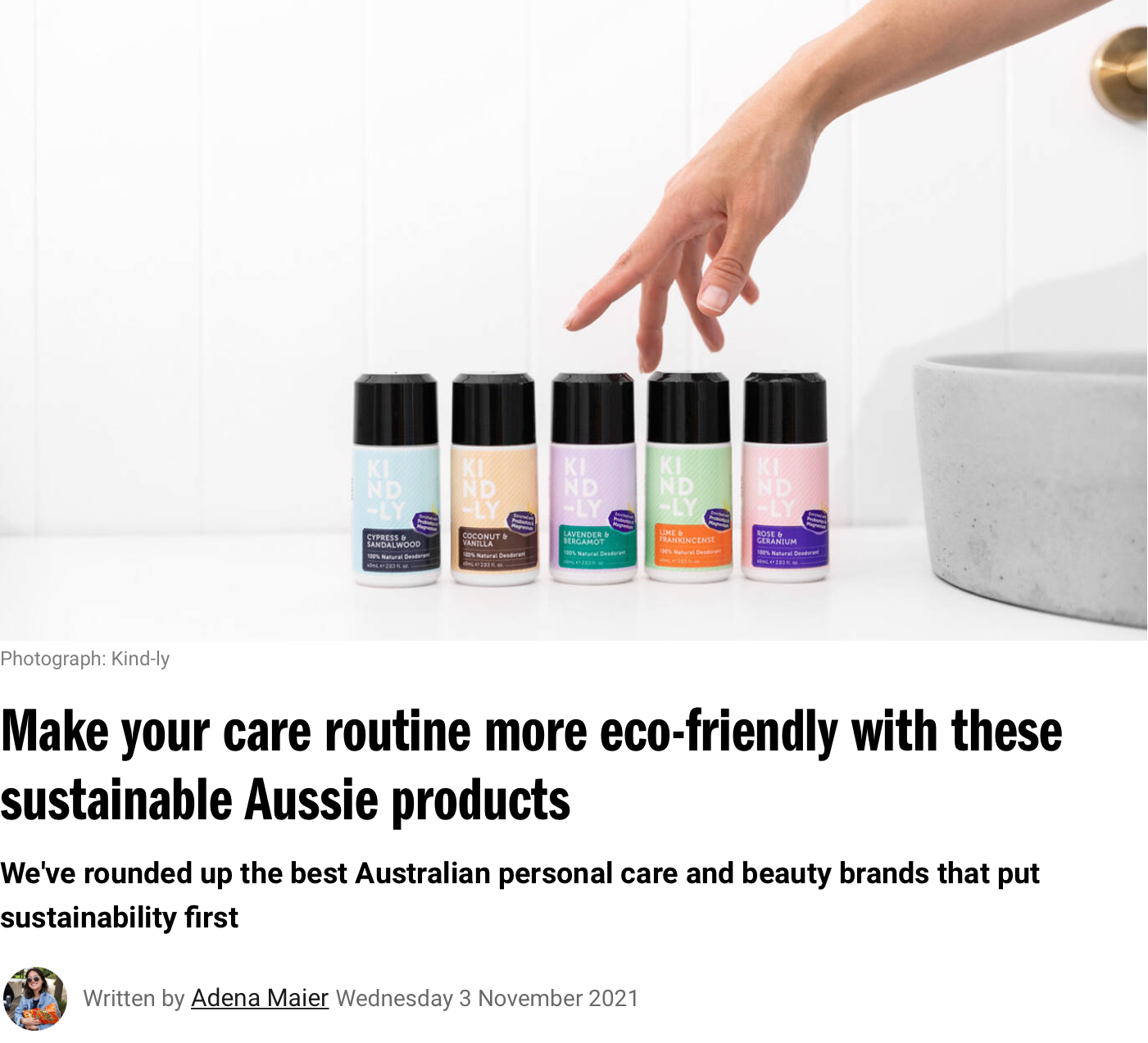 Time Out: Make Your Care Routine More Eco-friendly With These Sustaina ...